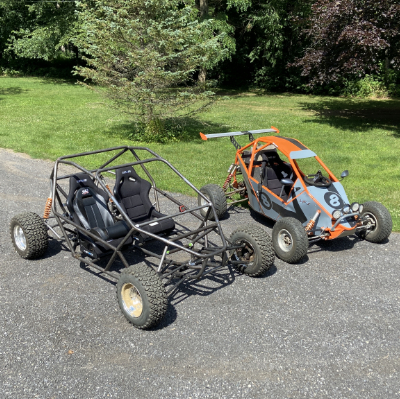 KJ Raycing Crosskart Plans: VF-2 Two Seat Chassis | KJ Raycing