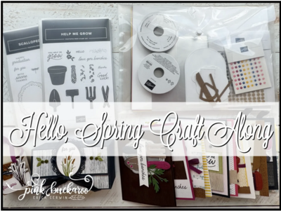Hello Spring Craft Along Tutorials | Pink Buckaroo Designs